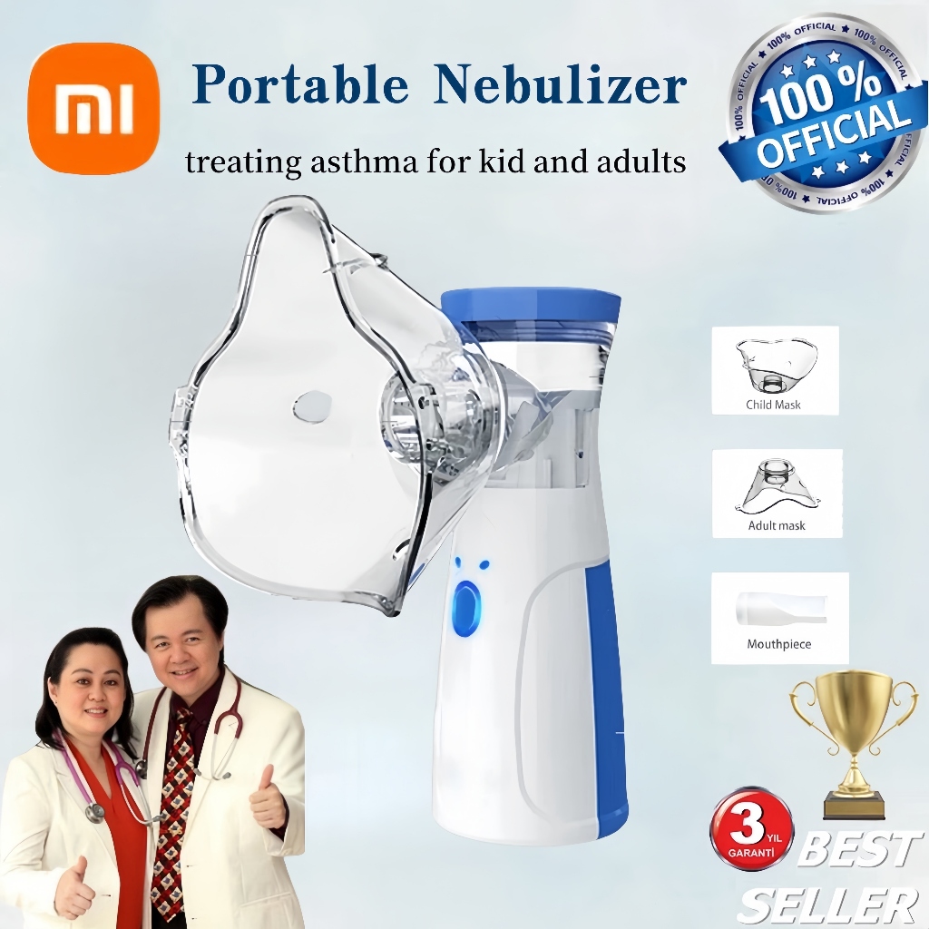 Portable Nebulizer Machine Handheld Rechargeable Nebulizer inhaler For ...