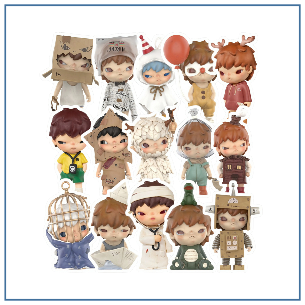 Hirono Stickers | Vinyl Laminated Waterproof Stickers | Shopee Philippines