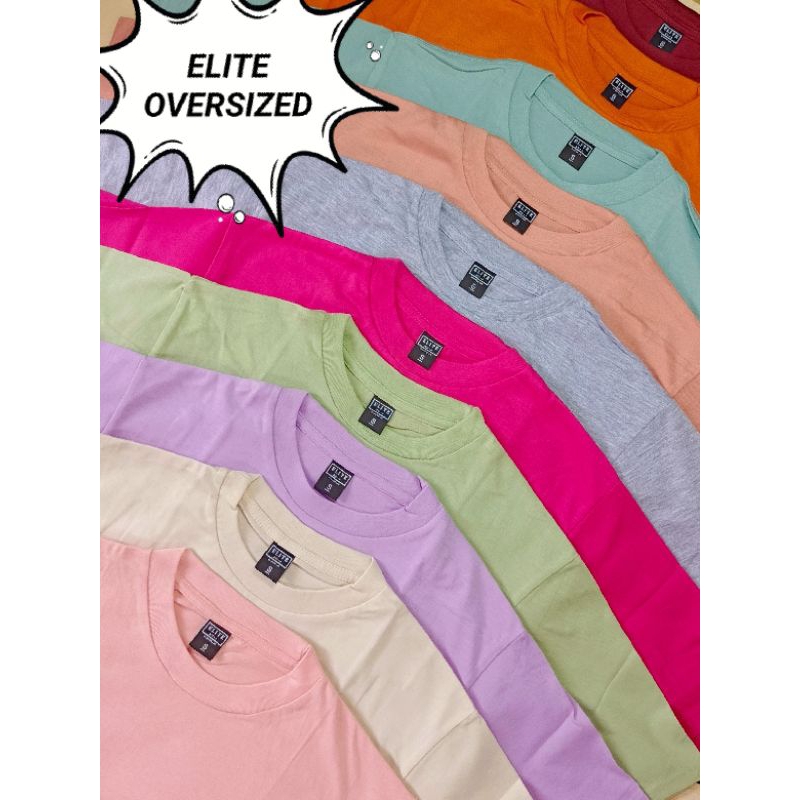 Elite oversized Active life round neck ( XS to XL) | Shopee Philippines