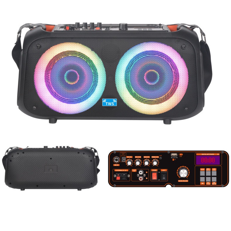 NDR-Q68 Professional Battery System Portable 6.5X2 inches Bluetooth ...