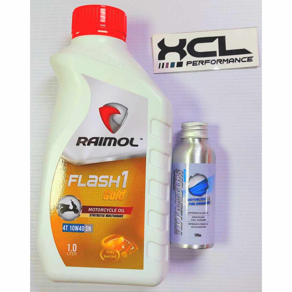 RAIMOL FLASH Motorcycle Engine Oils 800ml & 1L | Shopee Philippines