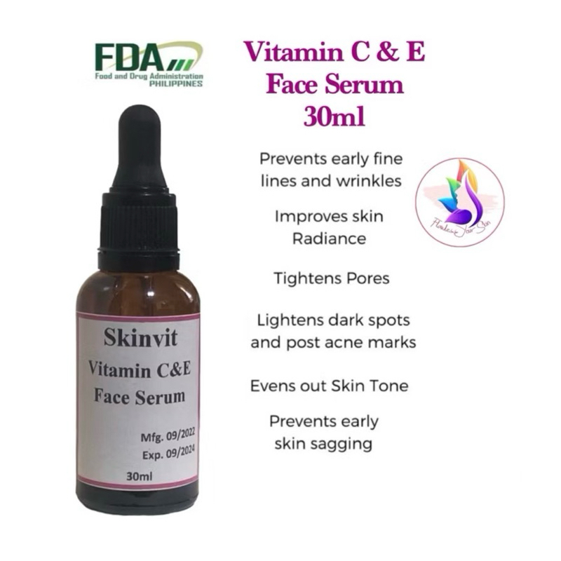 Skinvit Vitamin C&E Face Serum 30ml | Shopee Philippines