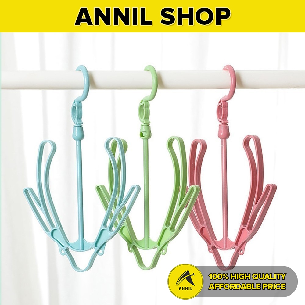 Annil Movable Drying Shoe Rack Hook Rotating Drying Racks 1pc | Shopee ...