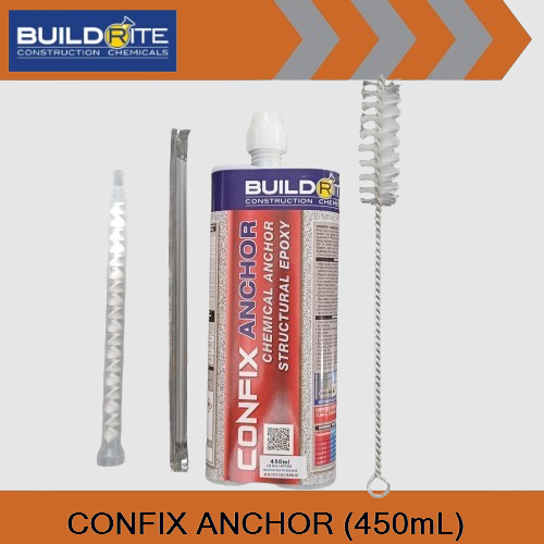 BUILDRITE CONFIX ANCHOR (450 ml/ set) Chemical Anchor Structural Epoxy ...