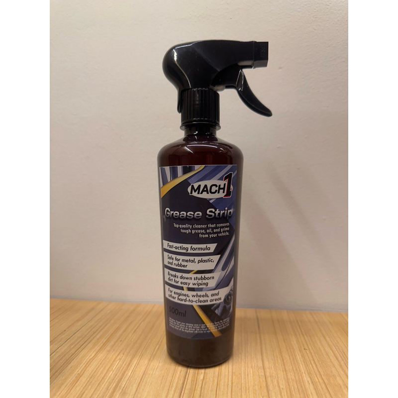 Mach 1 Grease Strip Easy Applicatin grease remover 500ml | Shopee ...