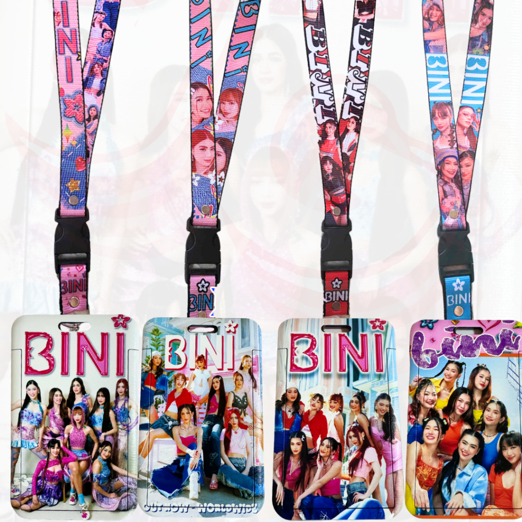 jg BINI Premium Lanyard Id Lace & Name Tags | Shopee Philippines