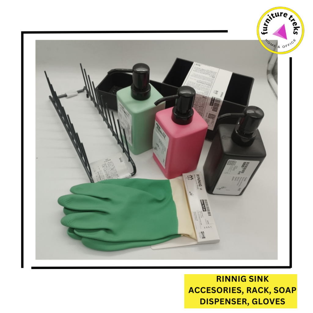 Furniture Treks Authentic Rinnig Sink Accesories, Rack, Soap Dispenser ...