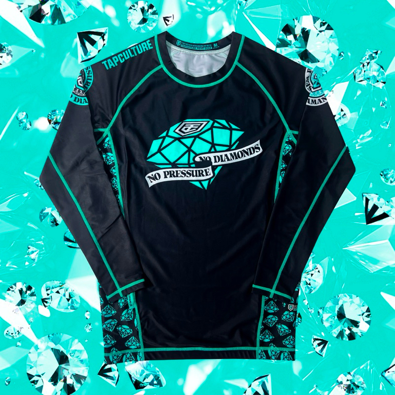 Diamonds Long Sleeve Rash Guard | Shopee Philippines