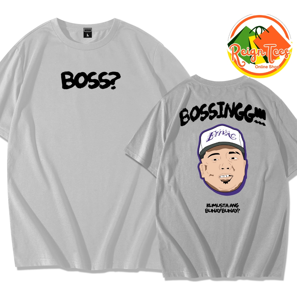 REIGNTEES SHIRT BOSS? BOSSING!!! MALUPITON AESTHETIC MINIMALIST FOR MEN ...