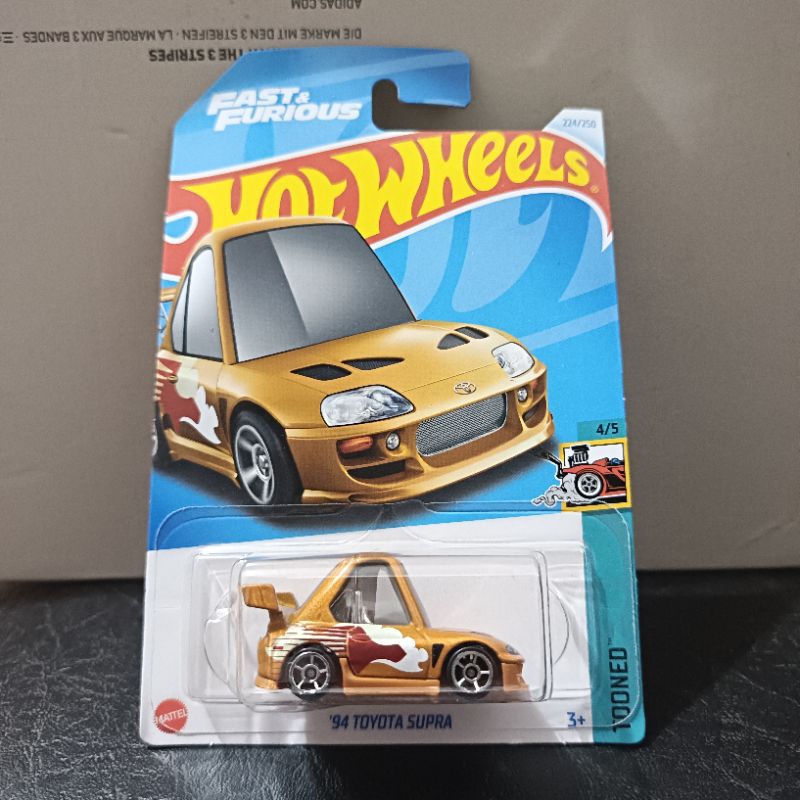 Hot Wheels FNF Fast and Furious Tooned Toyota Supra Diecast | Shopee ...