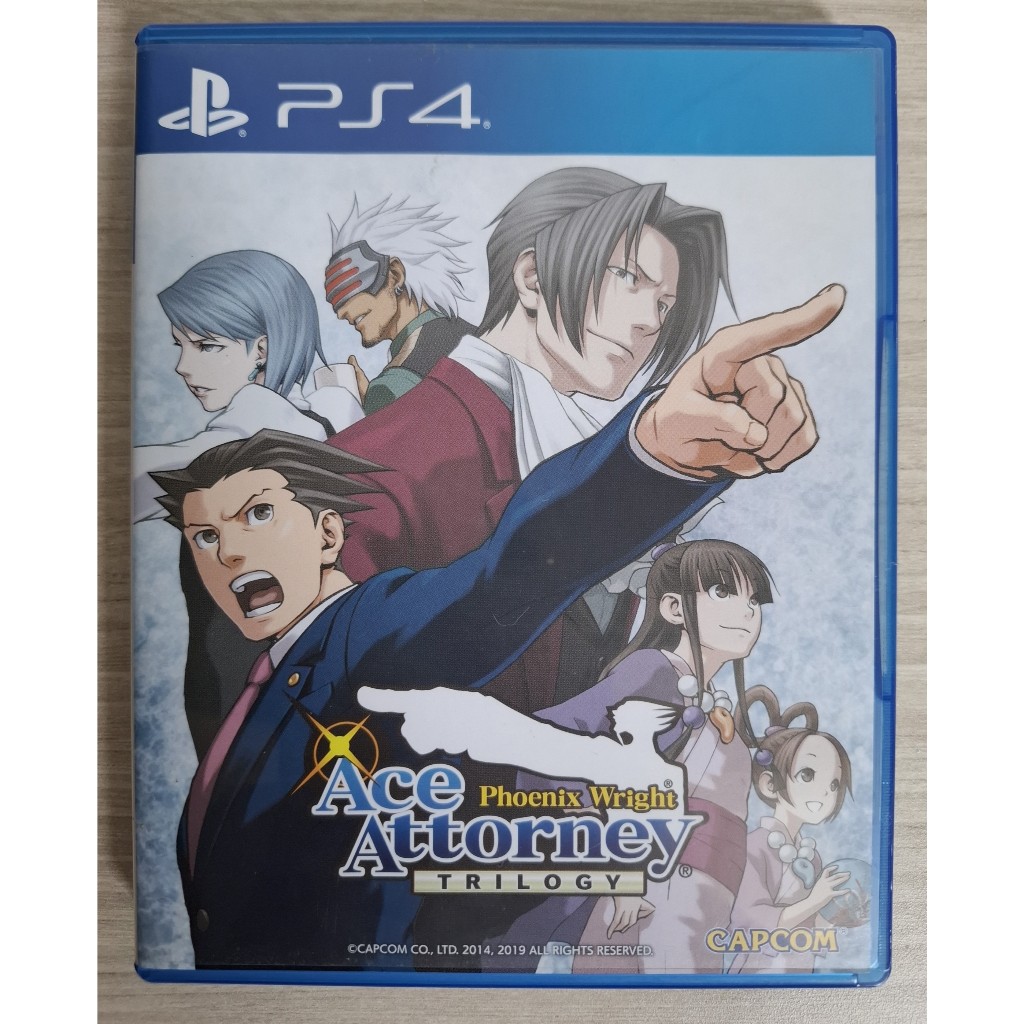 PS4 Phoenix Wright Ace Attorney Trilogy (Used) | Shopee Philippines