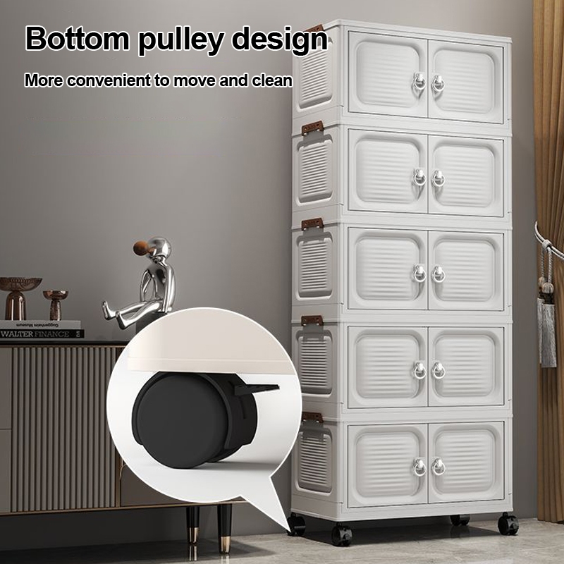 Storage Box Durabox for Kitchen Cabinet Plastic Foldable Bedroom Drawer ...