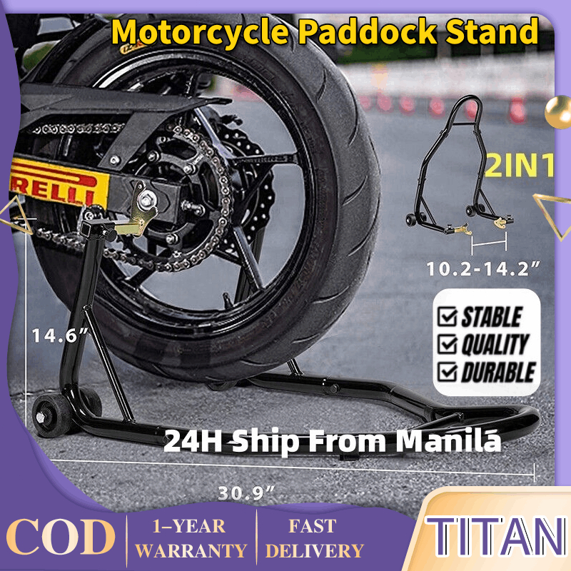 2 In 1 Paddock Stand Motorcycle Universal Lifter For Big Bike Parking ...