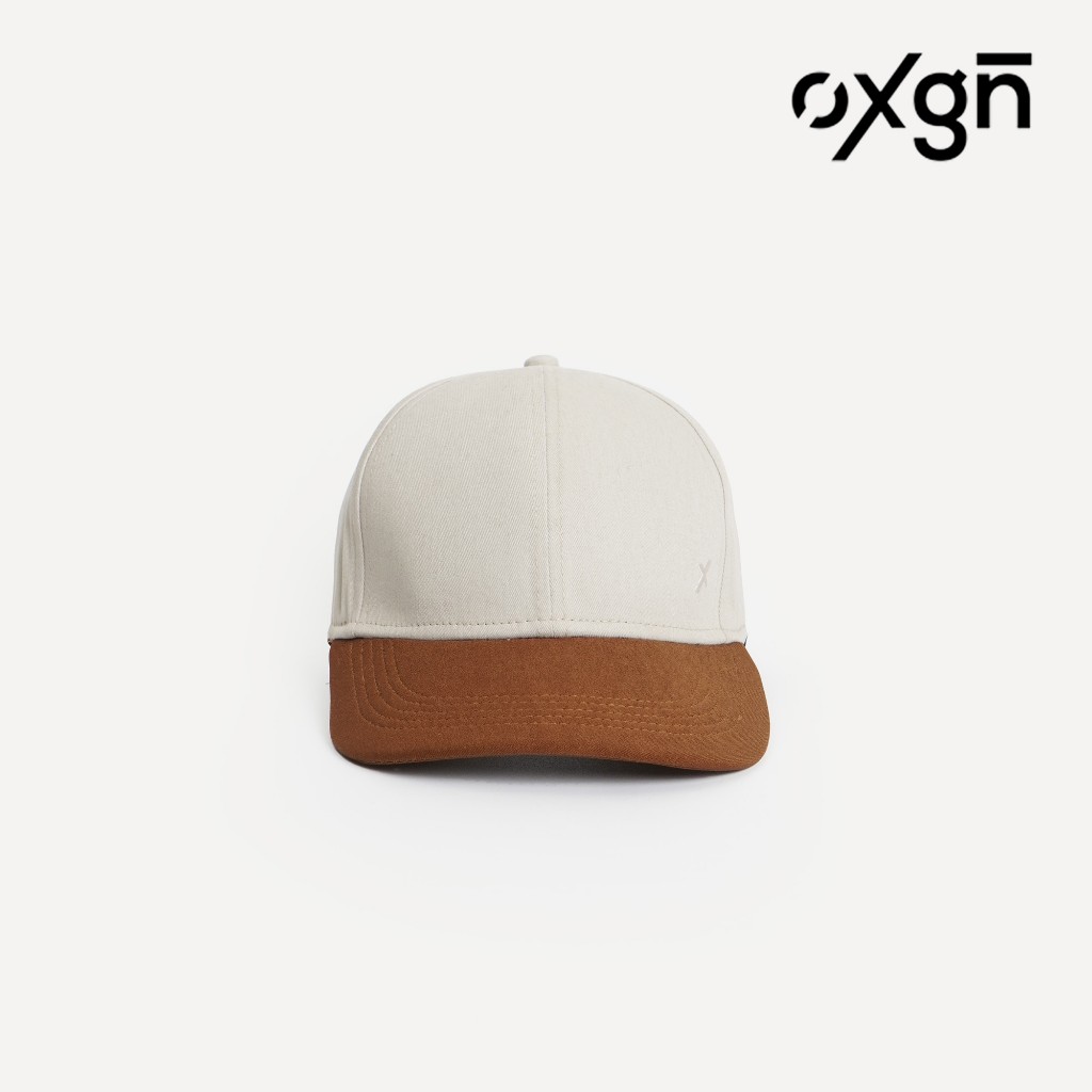 OXGN X Curved Cap For Men And Women (Black/Cream) | Shopee Philippines