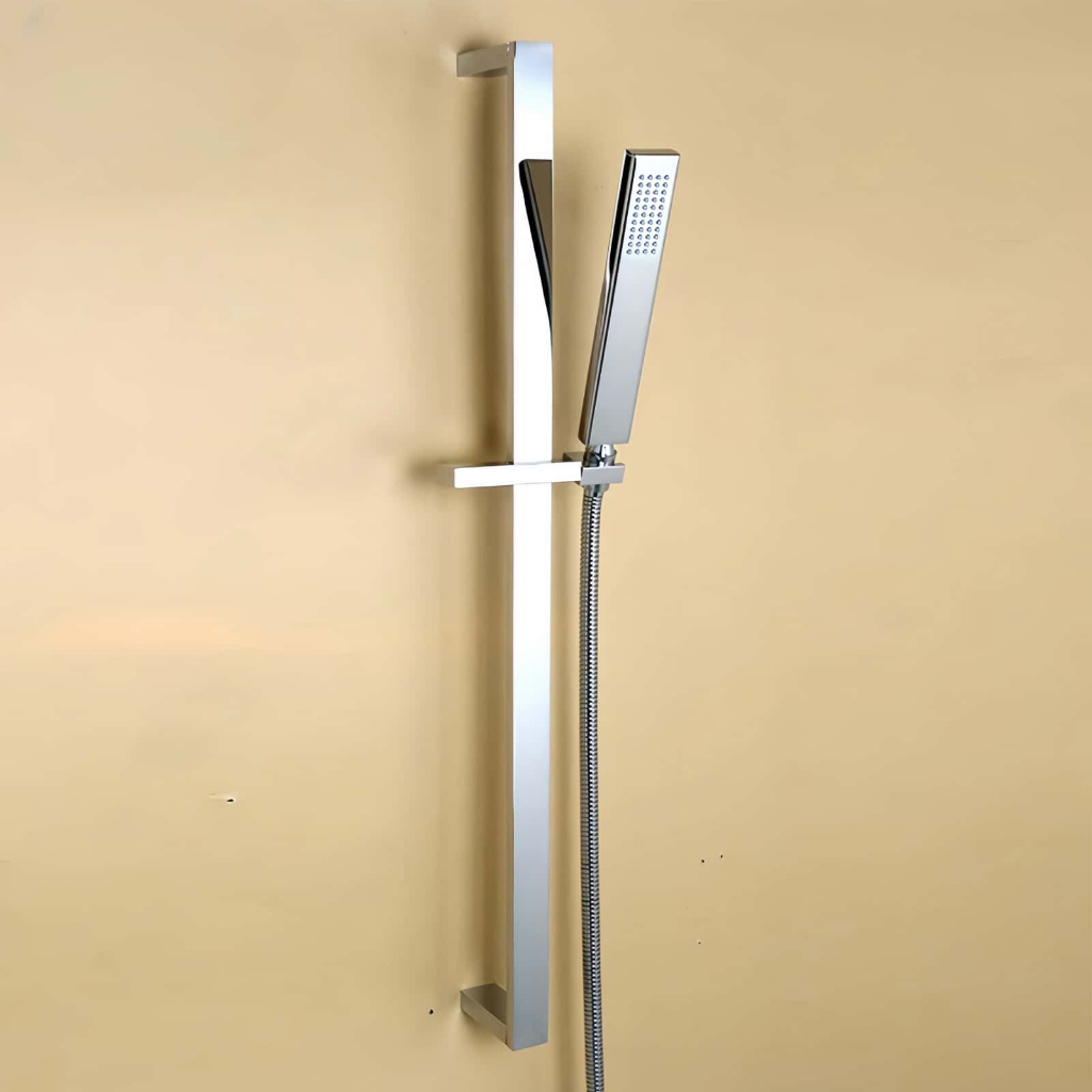 Bathroom Adjustable Mirror Shower Head Holde Sliding Shower Set， ABS ...