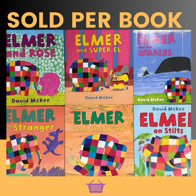 Elmer by David McKee Book Series Storybook Picture Book Children’s Books | Shopee Philippines