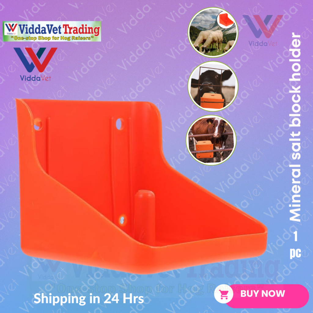 Viddavet Lick Brick holder Box Mounting Block Salt Mineral Salt Block ...