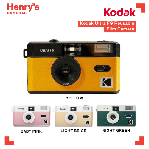 Kodak Ultra F9 Reusable Film Camera - Henry's Cameras | Shopee Philippines