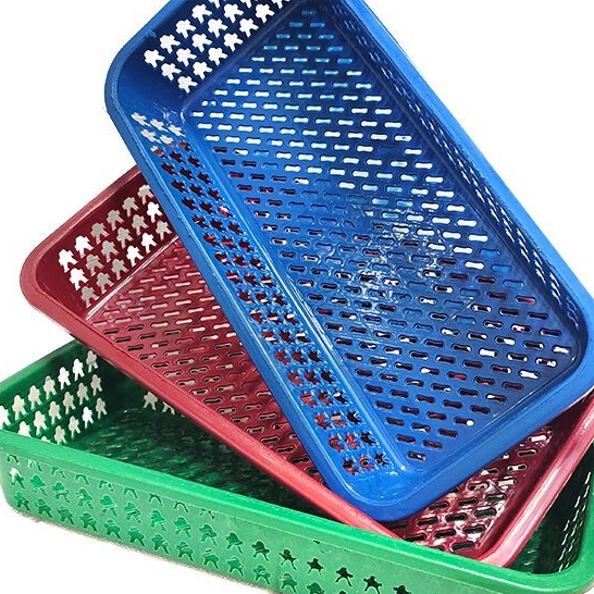 CYK-819 mini Multipurpose Plastic Basket Tray Rectangular Storage Trays ...