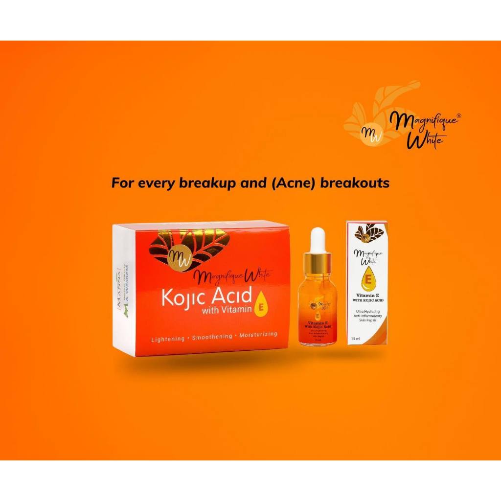 Kojic Duo Set (Kojic Acid with Vitamin E Soap and Vitamin E Serum ...