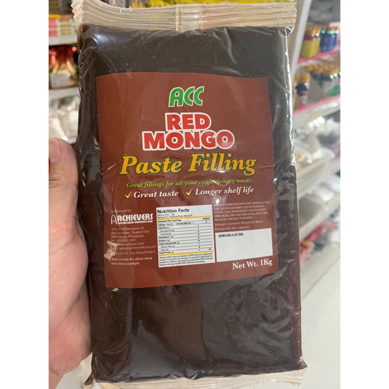 Achiever Red Mongo Paste 1kg | Shopee Philippines