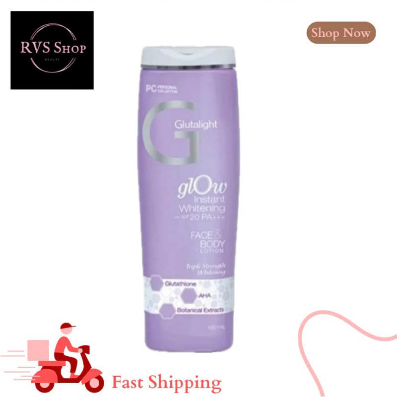 GLUTA LIGHT Glow Instant Whitening | Shopee Philippines