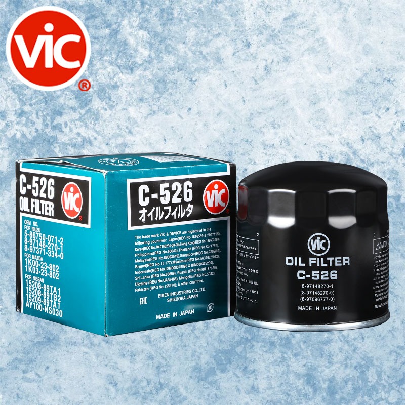 VIC Japan original C-526 oil filter is suitable for Isuzu 4HF1 4HE1 ...