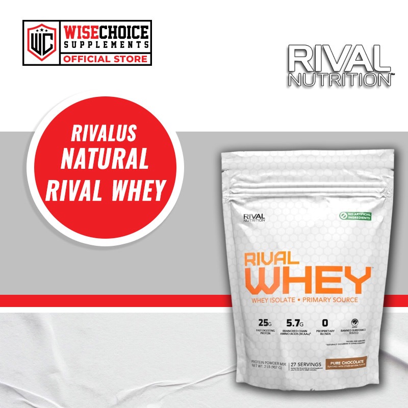 Rivalus Natural Rival Whey 2 Lbs | Shopee Philippines