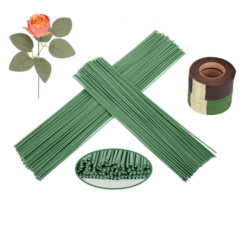 20PCS Artificial Flower Stem Wire Stem for Artificial Flower Decoration ...