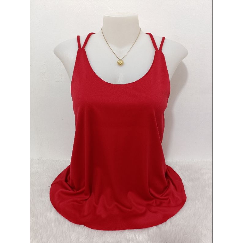 SANDY TOP ASSORTED COLORS SLEEVELESS FOR WOMEN / WOMAN | Shopee Philippines