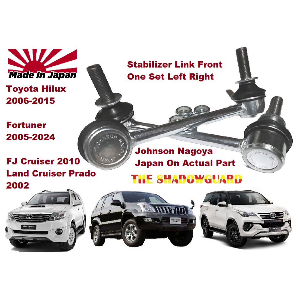 Stabilizer Link Front Set Left Right Toyota Hilux 2006 Fortuner FJ ...
