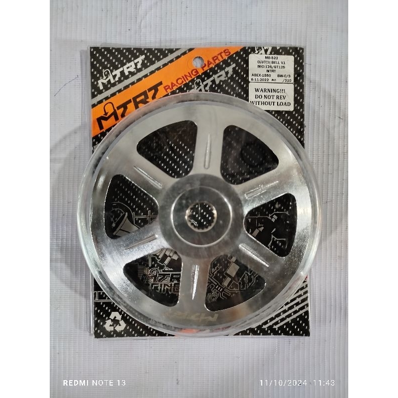 MTRT CLUTCH BELL MIO i 125/GT 125 no grove | Shopee Philippines