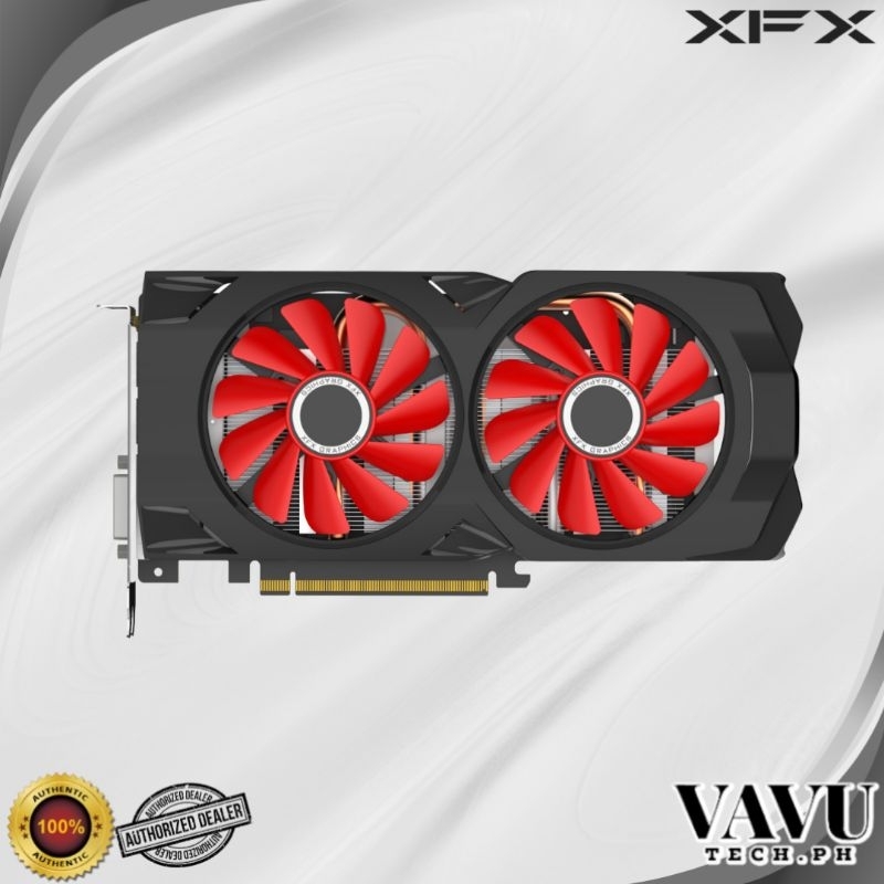 XFX AMD Radeon™ RX 580 GTS Edition S Version 8GB Video Graphics Card ...