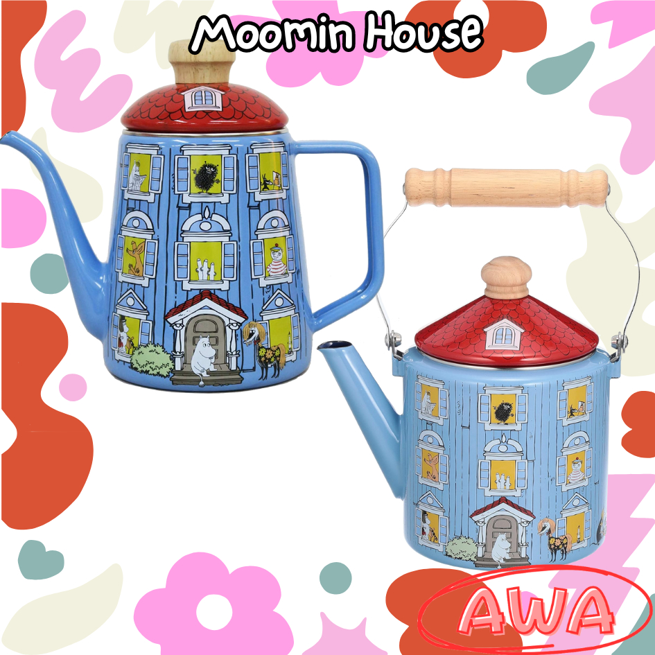 Fuji Horo Moomin House Drip Pot 1.0L / IH compatible kettle 2.0L ...