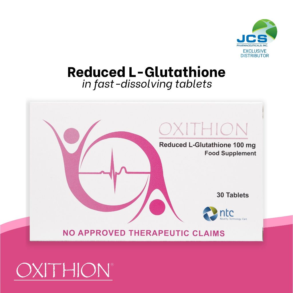 Oxithion Reduced L-Glutathione Sublingual Tablets | Shopee Philippines
