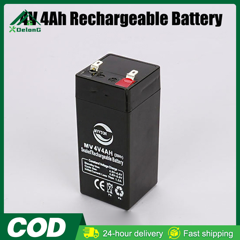 4V 4Ah Rechargeable Battery 4Ah 4 Volts Battery 2FM4 Batteries 4V 4.5Ah ...