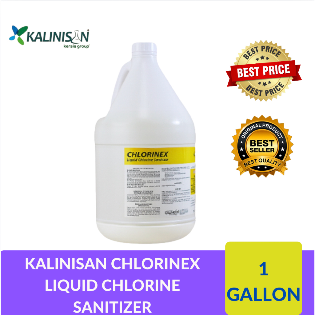 BEST PRICE Chlorinex Liquid Chlorine Sanitizer Disinfectant Solution 1 ...