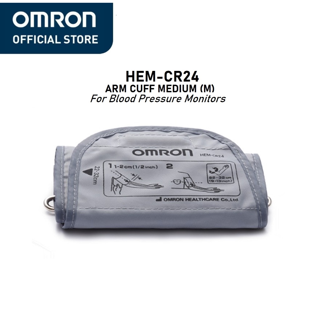 Omron HEM-CR24 Medium Arm Cuff Type B for Automatic Upper Arm BP Blood Pressure Monitor Digital ...