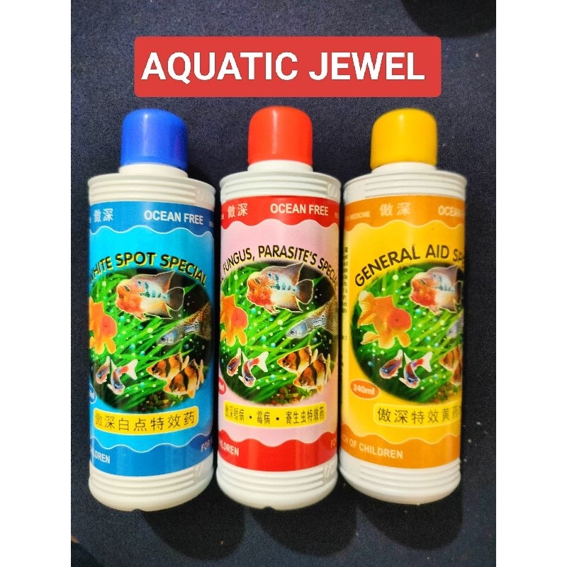 OCEAN FREE SPECIAL General Aid Anti Parasites White Spot ADVANCE 240ml ...