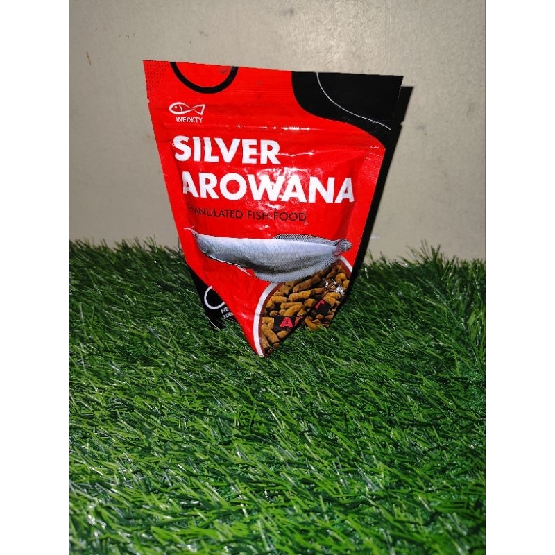 Infinity Silver Arowana Food Granulated Pellets 100g Arowana Feeds with ...