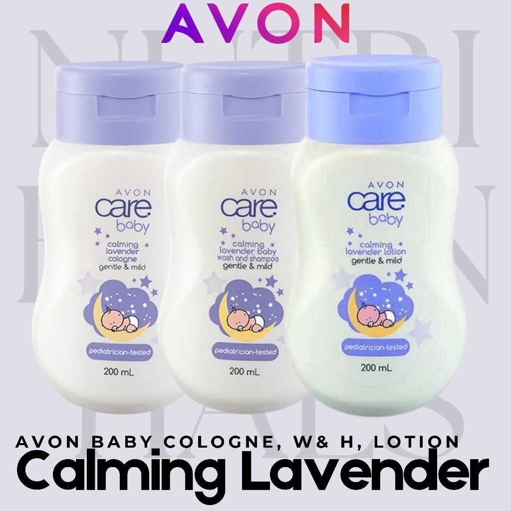 AVON Care Baby Calming Lavender Care Package (Lotion, Body Wash ...