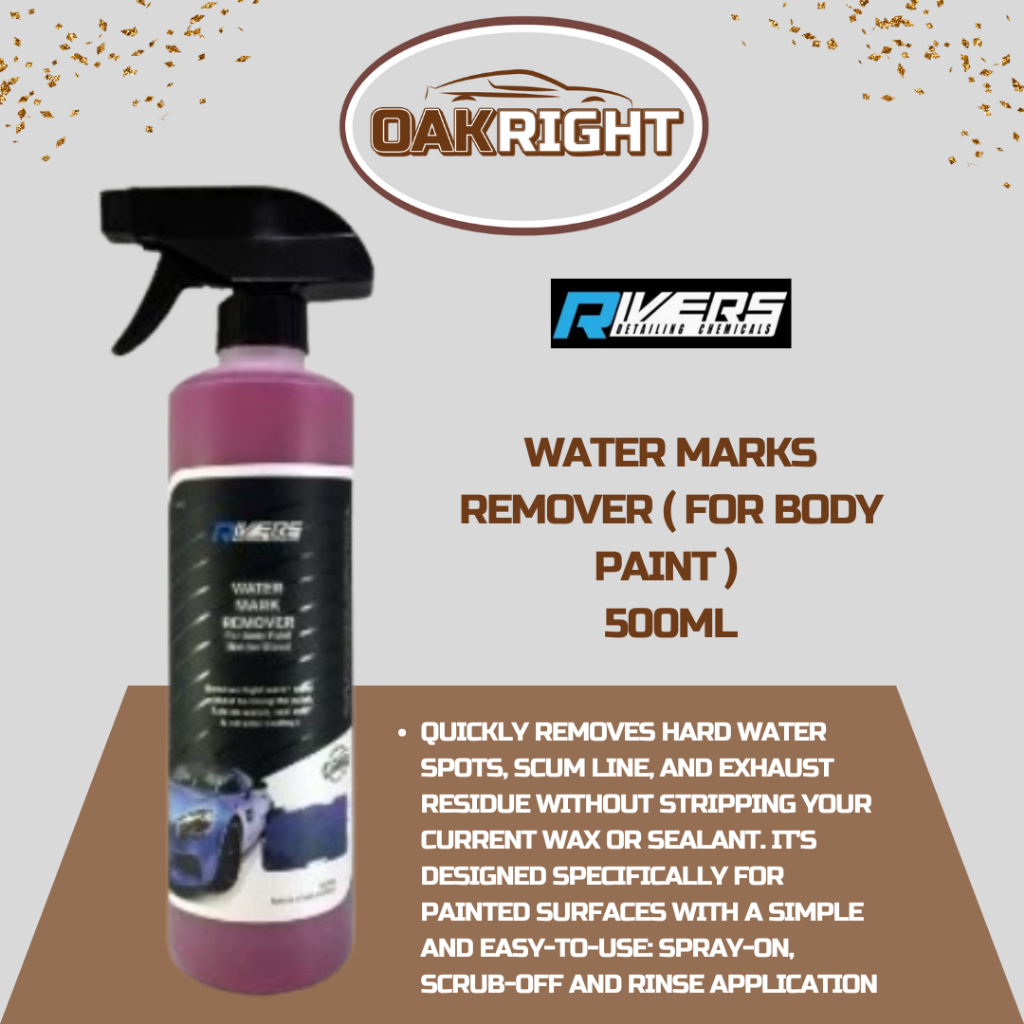 Rivers Water Marks Remover (for body paint) 500ml. | Shopee Philippines