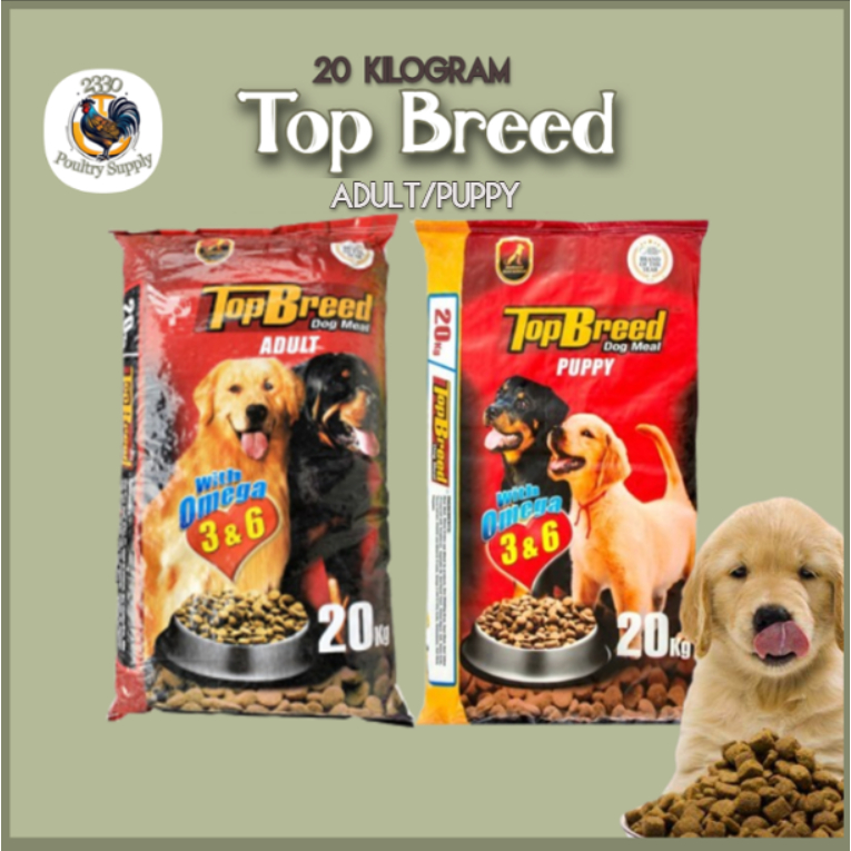 (20 kg) Top Breed Dog Food | Shopee Philippines