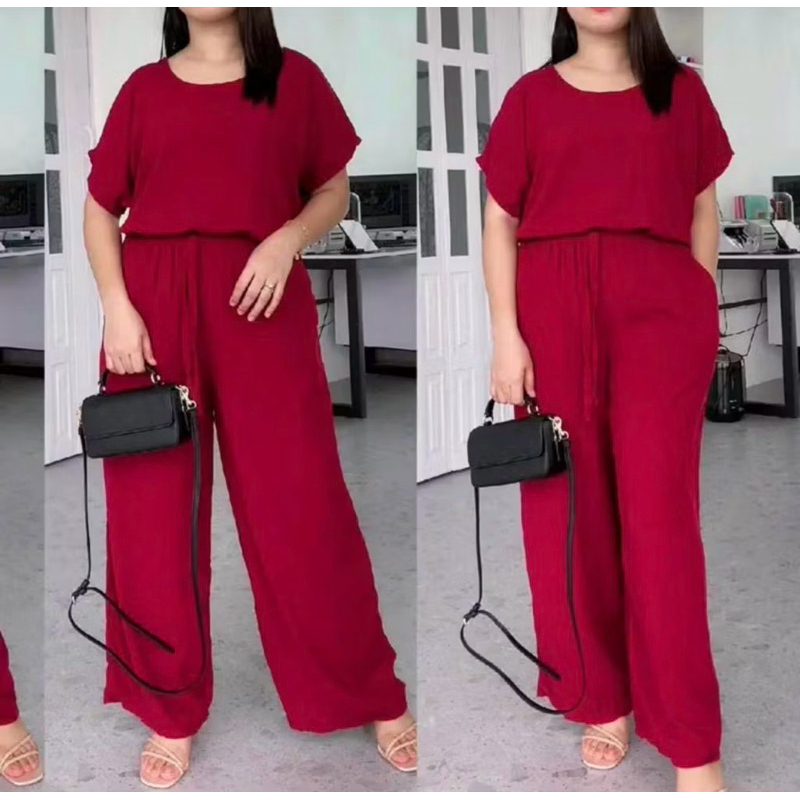 PLUS SIZE TERNO SQUAREPANTS (chmp) | Shopee Philippines