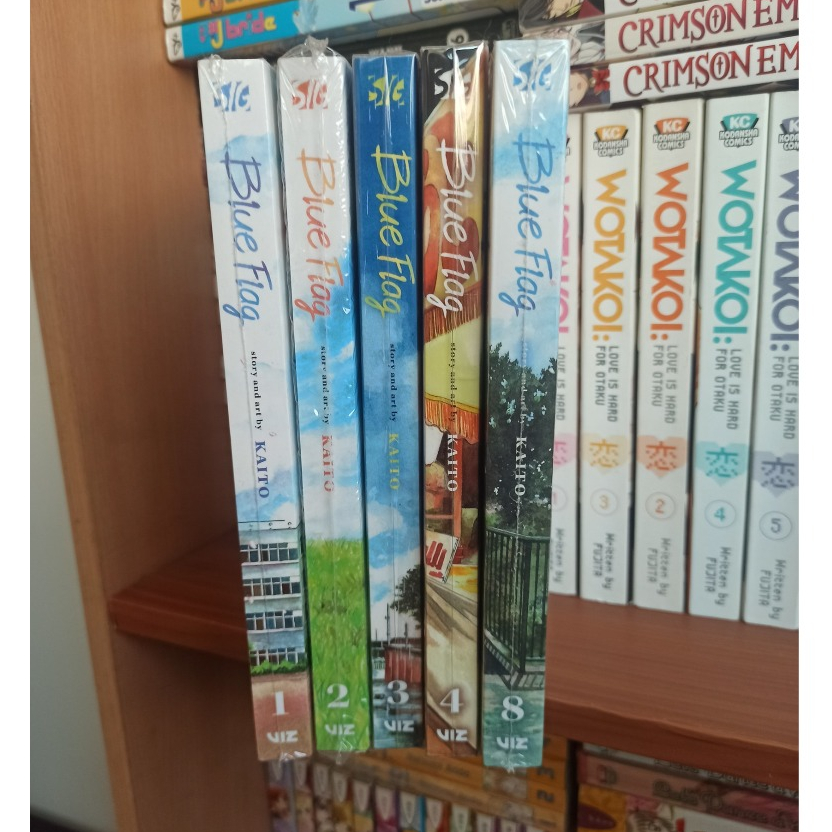 Blue Flag Vol 1-8 Manga by KAITO, English, Viz Media. New | Shopee Philippines