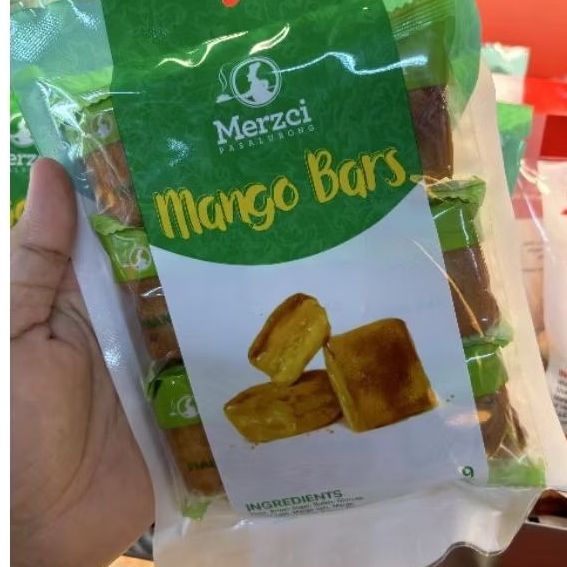 Merzci Pasalubong Mango Bars 180g | Shopee Philippines