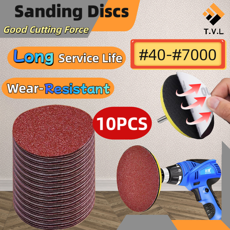 Sanding Disc 4inch Grinding Sand Disc 60-7000 Grit Self-adhesive ...