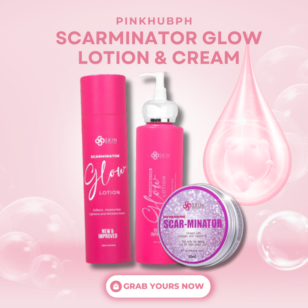 Skin Sensation Scarminator Cream and Scarminator Glow Lotion Scar ...