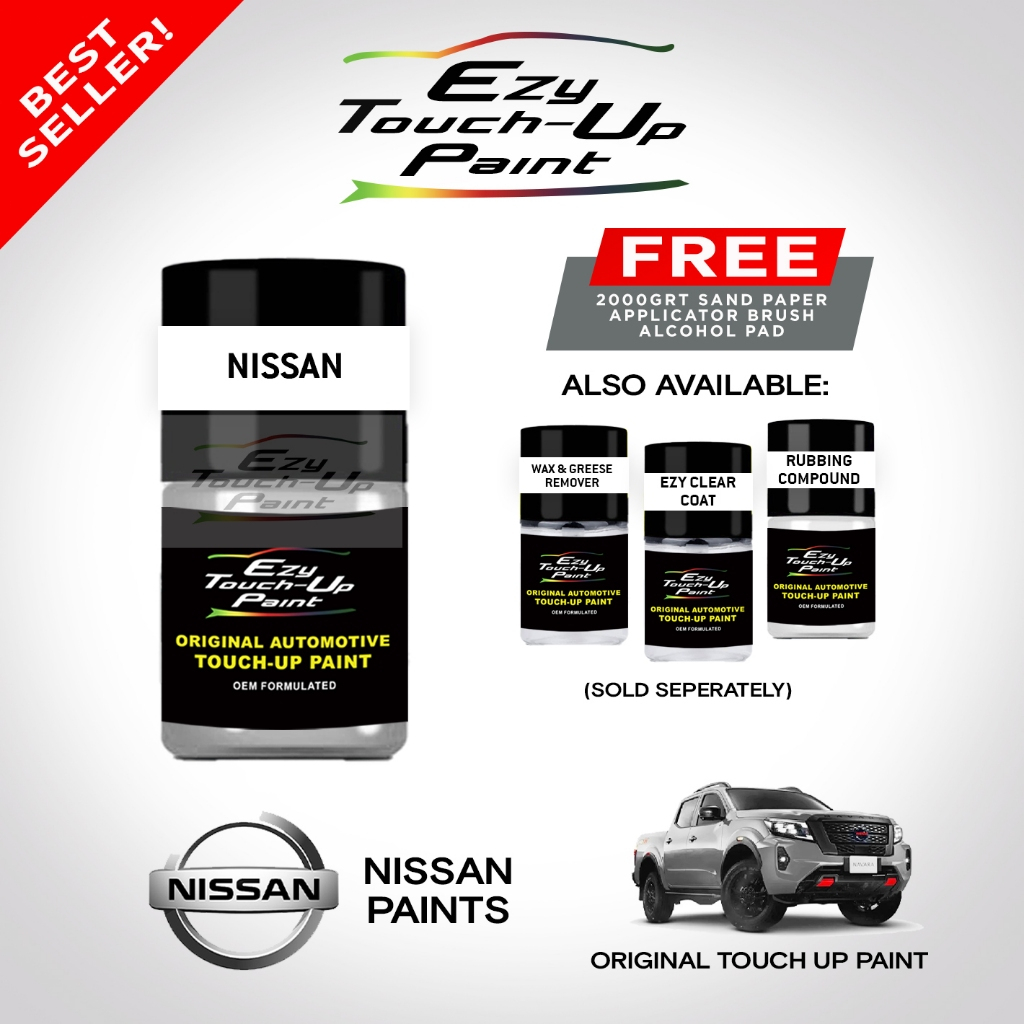 (NISSAN) TOUCH UP PAINT 12ML EZY TOUCH UP AUTOMOTIVE POLY URETHANE ...