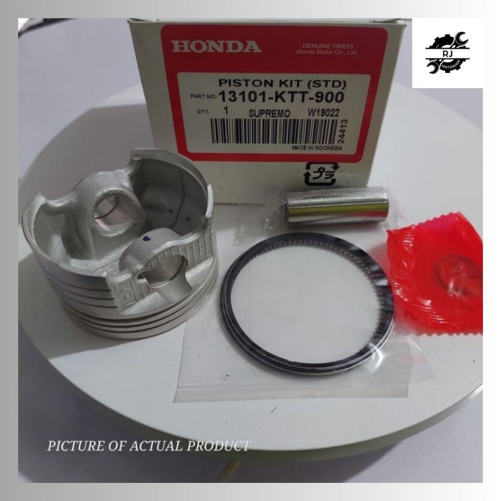 [RJ] PISTON KIT SET (STD) -- Honda TMX Supremo [Genuine No. 13101-KTT ...
